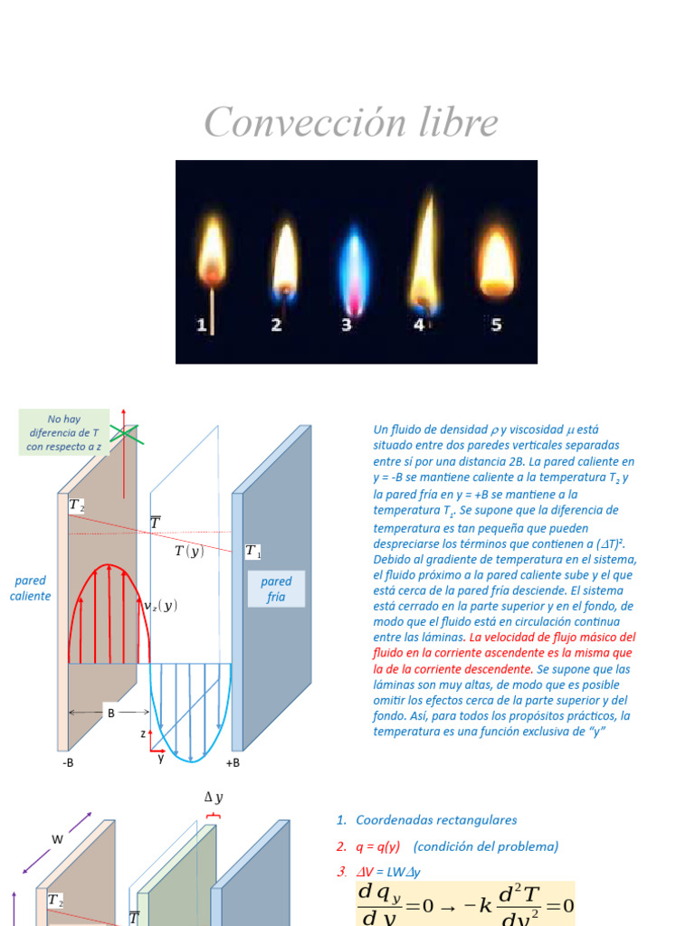 21.b Convección Natural | PDF | Convección | Viscosidad