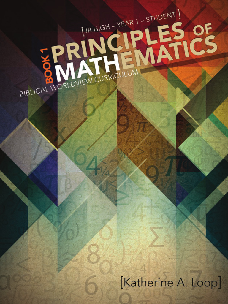 A Look Inside (Spiritual Maths) - Principles of Mathematics Book 1 ...