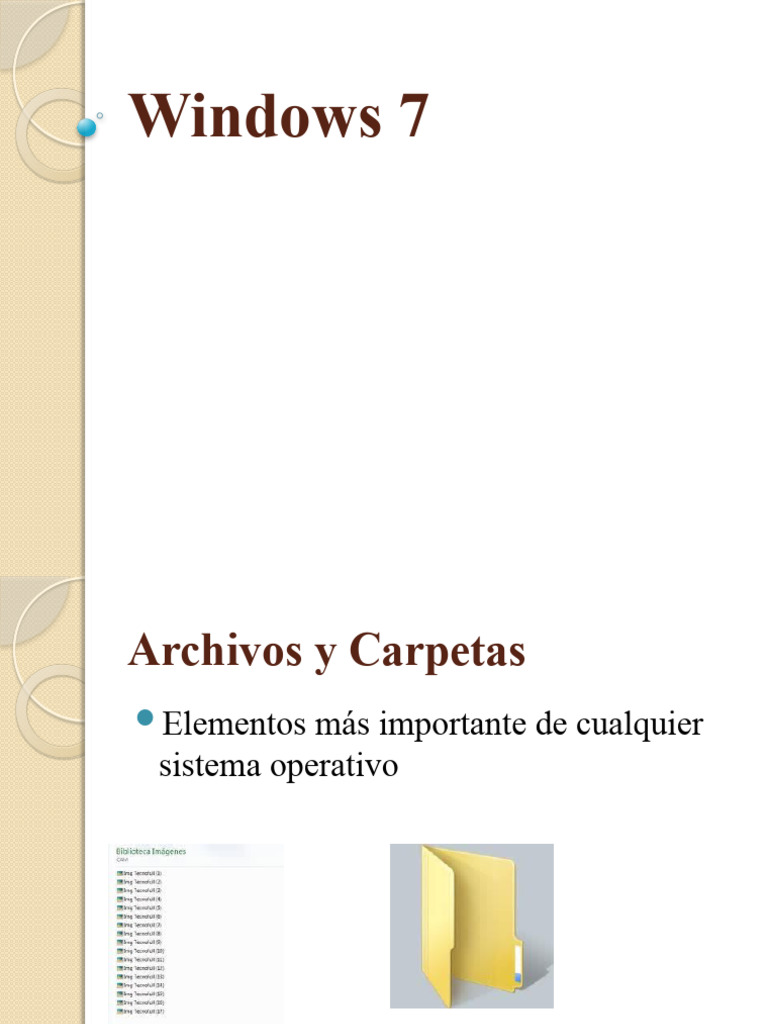 Windows7 3.0 | PDF | Archivo de computadora | Ventana (informática)
