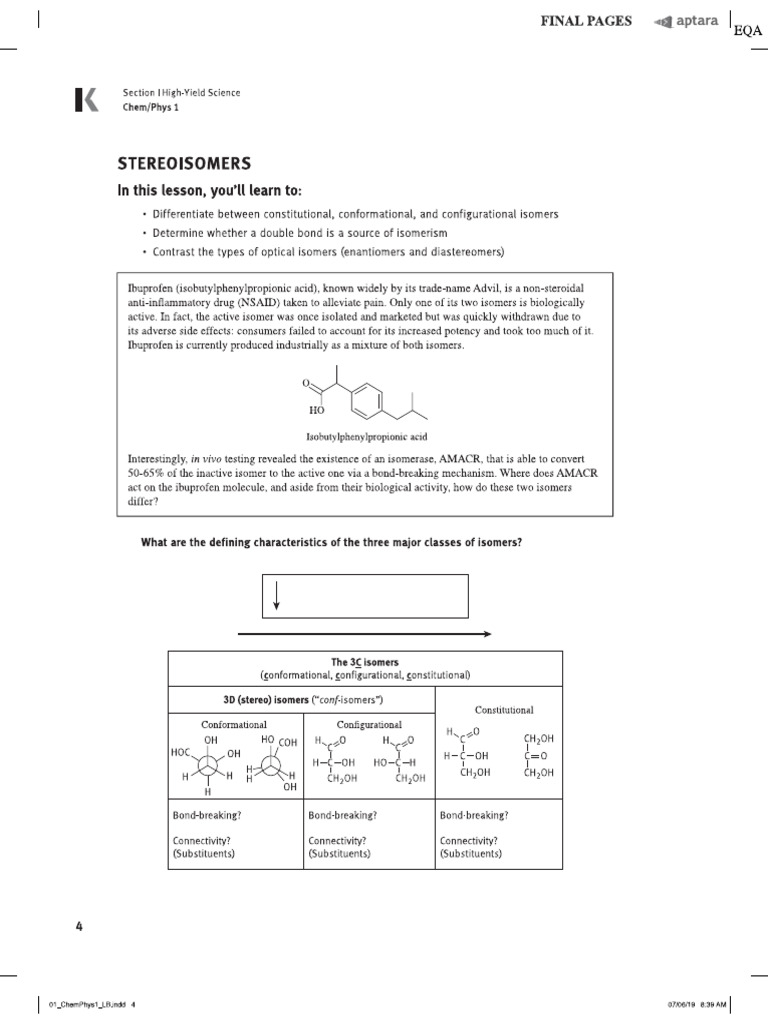 MCAT Science Skills and Strategies Guide | PDF | Alkane | Chemistry