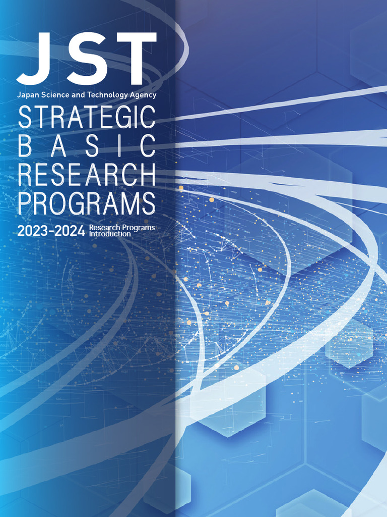 Strategic Research Programs Japan | PDF | Science | Innovation