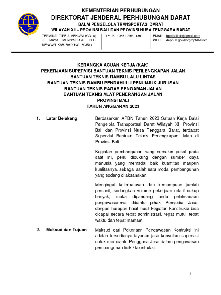 Kak Bantek Bali | PDF