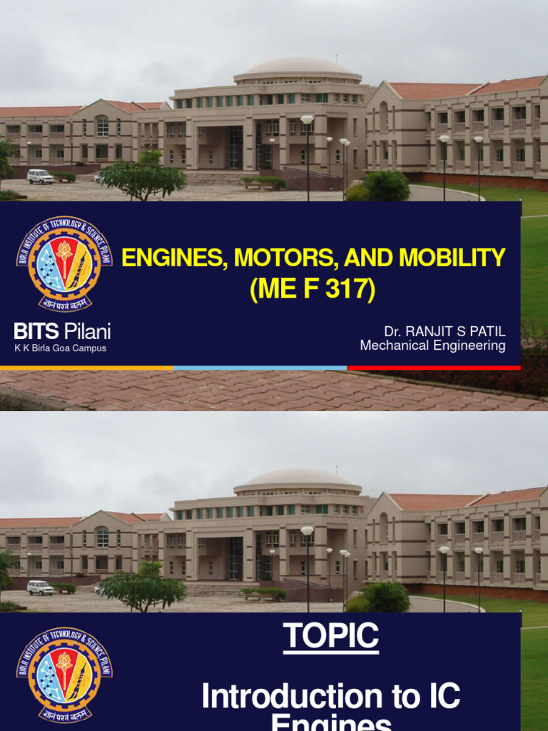 Chapter 1 Introduction to IC Engines | PDF | Internal Combustion Engine ...