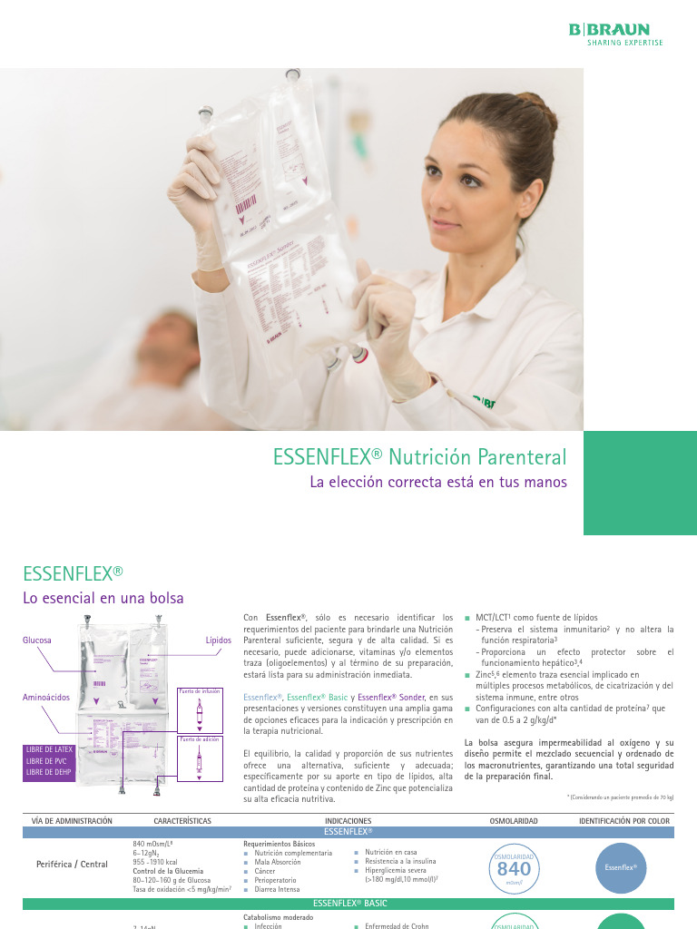 EssenFlex Ficha | PDF | Nutrición | Dieta y nutrición