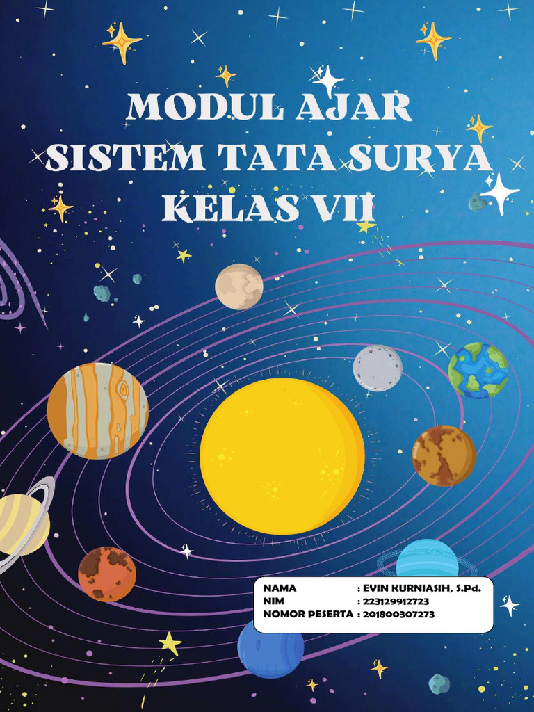 Modul Ajar Tata Surya | PDF
