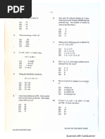 CSEC January 2025 Math Paper 1 | PDF | Set (Mathematics) | Mathematics
