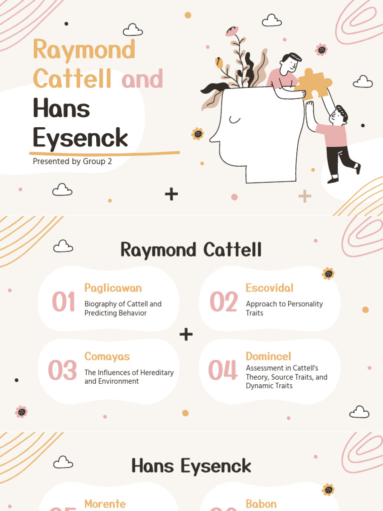 Cattell and Eysenck: Personality Theories | PDF | Extraversion And ...