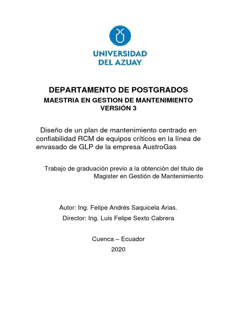 Articulo RCM 2 | PDF | Ingeniería de confiabilidad