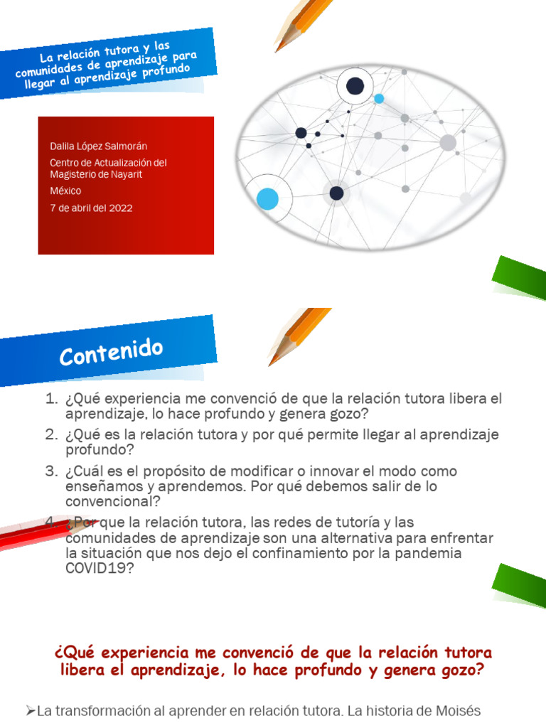 Ciclo de la Relación Tutora en Educación | PDF | Aprendizaje | Enseñando