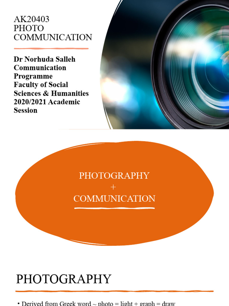 Photography & Communication Insights | PDF | Communication | Photograph
