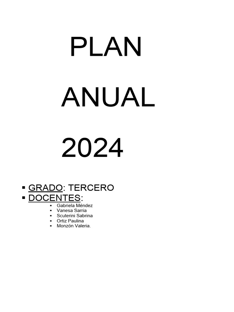 PLAN ANUAL - Rev | PDF | Evaluación | Astronomía
