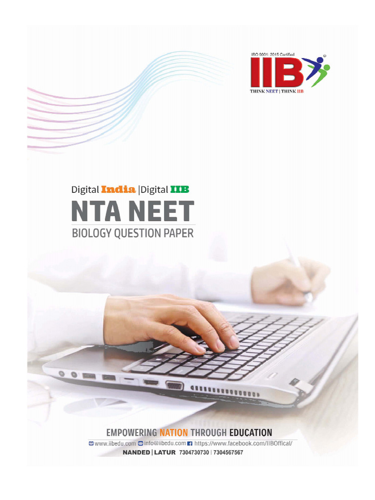 NTA Model Paper 59 QuestionPaper | PDF | Epithelium