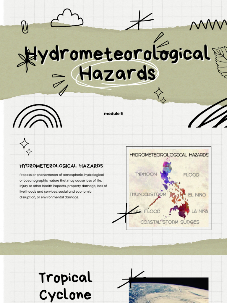 DRRR Hydrometeorological Hazards | PDF | Tropical Cyclones | Flood