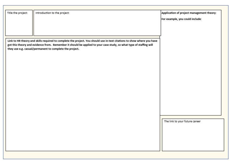 Poster Template 2 Blank | PDF