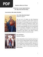 Litanya Sa Mahal Na Birhen Maria | PDF