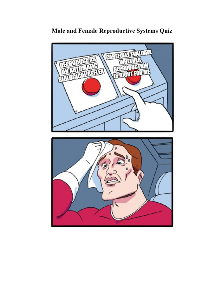 Quiz Reproduction 2024 Student | PDF | Luteinizing Hormone | Menstrual Cycle