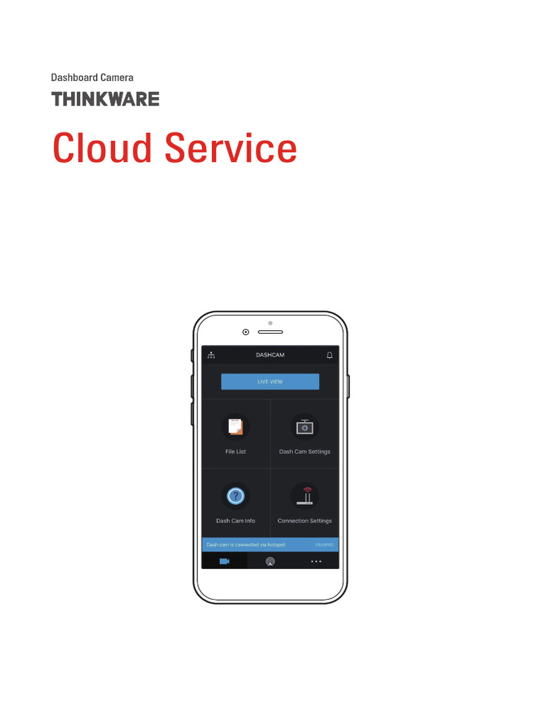 Thinkware Cloud Service Guide | PDF | Android (Operating System) | Cloud Computing