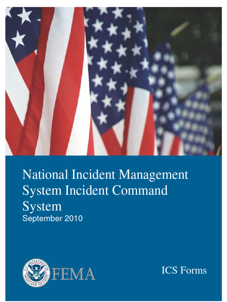 Ics Forms - Instructions (v3) | Download Free PDF | Incident Command ...