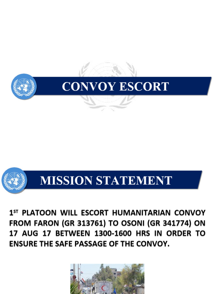 Synd 3 Mpe Ex Keris Aman 2023 Convoy Update 151641 | PDF | Convoy | Risk Assessment