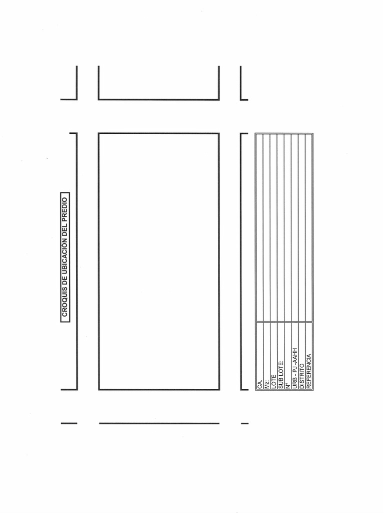 Croquis De Ubicacion Pdf