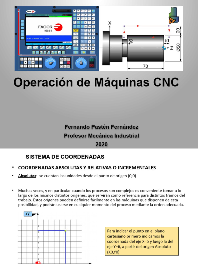 CNC-Sistema de Coordenadas-2024 | PDF | Sistema de coordenadas ... CNC-Sistema de Coordenadas-2024 | PDF | Sistema de coordenadas ...