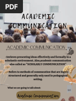 Understanding Academic Communication | PDF | English As A Second Or ...