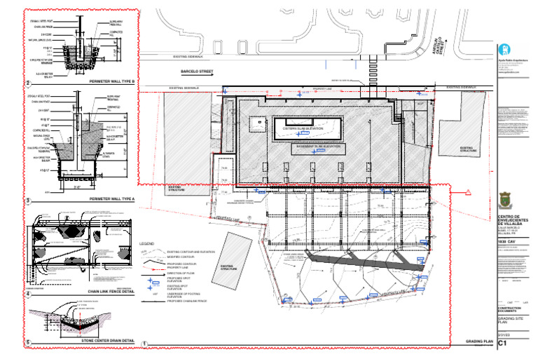 c1 Grading Site Plan - Rev 230331 | PDF
