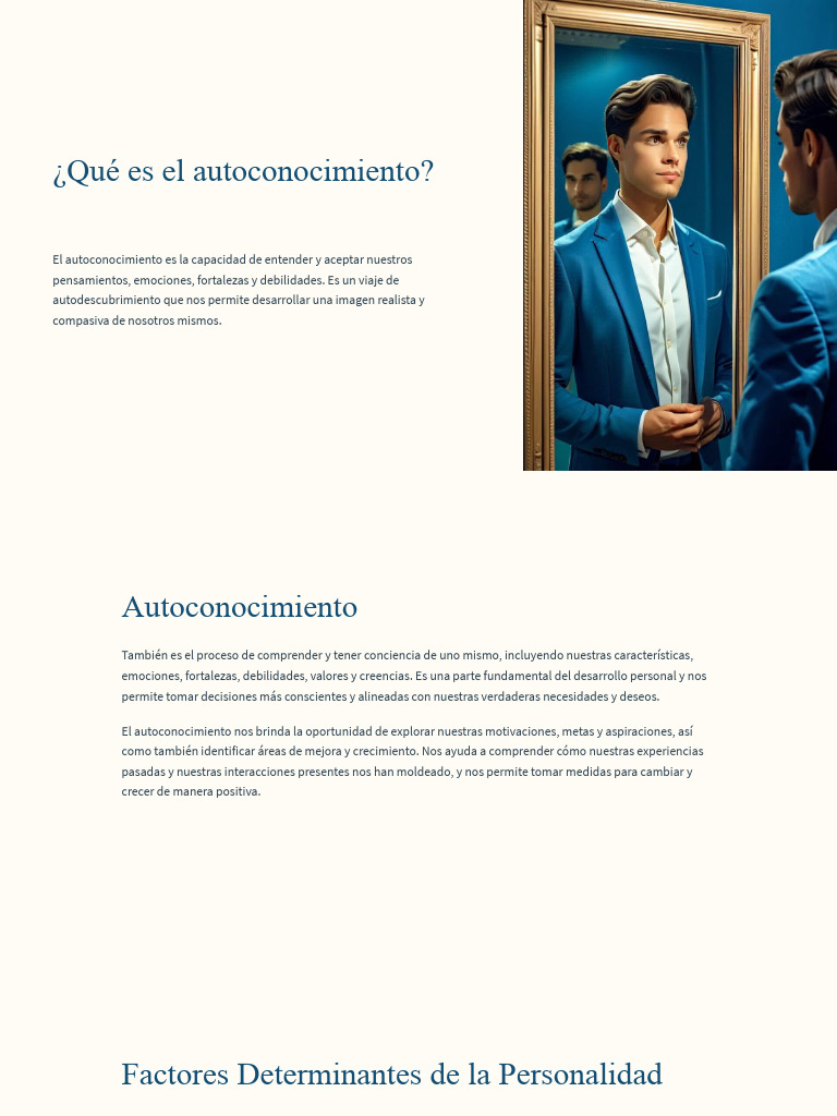Autoconocimiento: Clave del Desarrollo Personal | PDF | Inteligencia ...