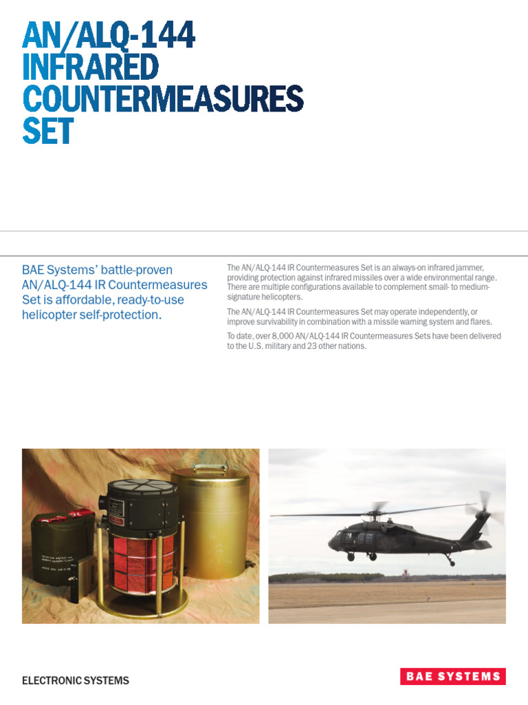 AN ALQ-144+Infrared+Countermeasures+Set | PDF | Sikorsky Uh 60 Black ...