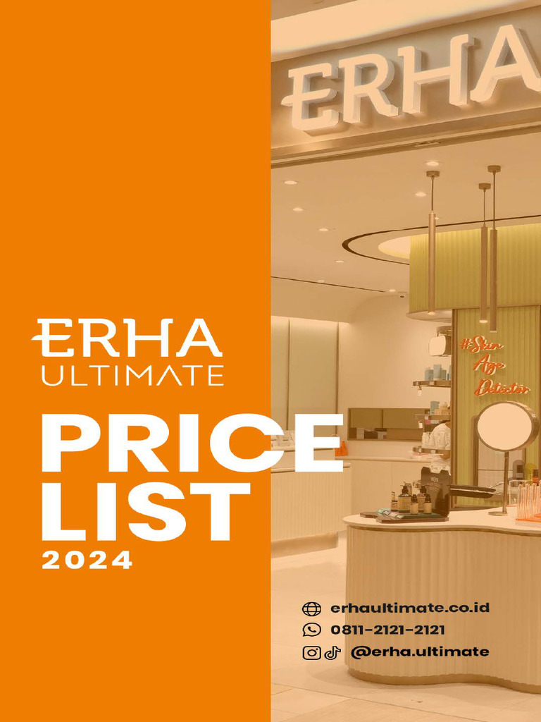 ERHA Ultimate Pricelist '24 | PDF