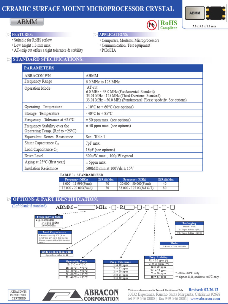 ABMM | Download Free PDF | Electrical Components | Electronics