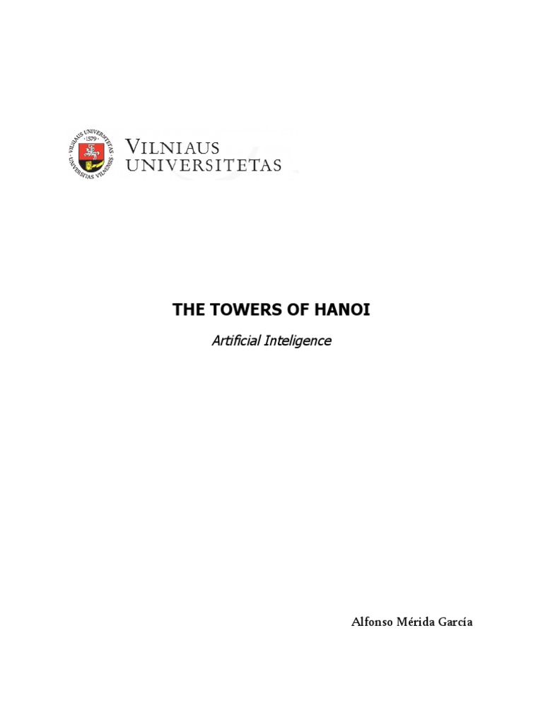The Towers of Hanoi: Artificial Inteligence | PDF | Discrete ...