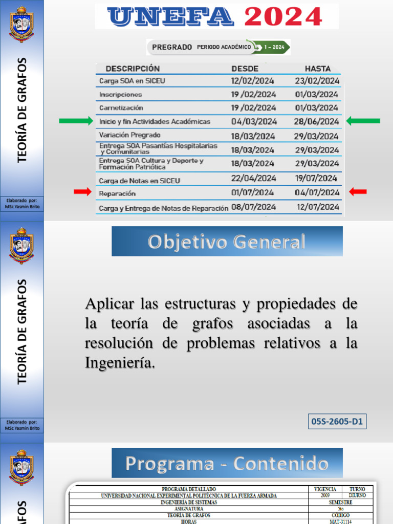 Presentación De La Asignatura De Teoría De Grafos Pdf Teoría De Grafos 3665