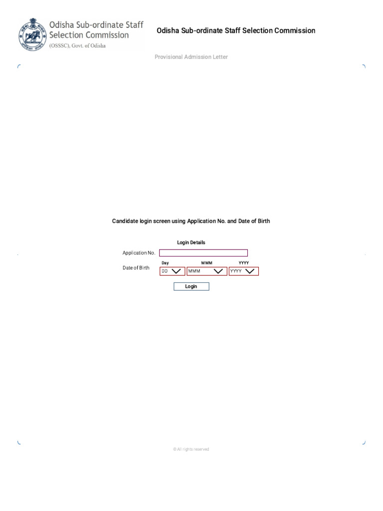 OSSSC PEO Admit Card Login Guide | PDF