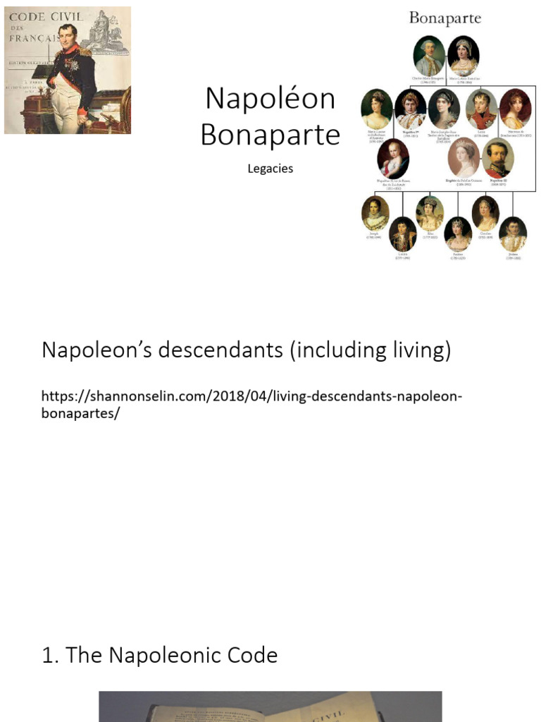 Napoléon and the Napoleonic Code | PDF | Age Of Enlightenment | Haiti
