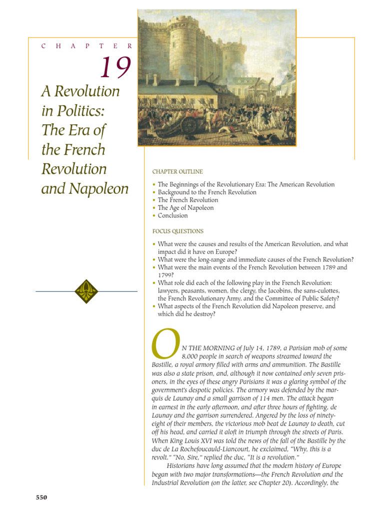 French Revolution and The Old of Napolean | PDF | United States ...