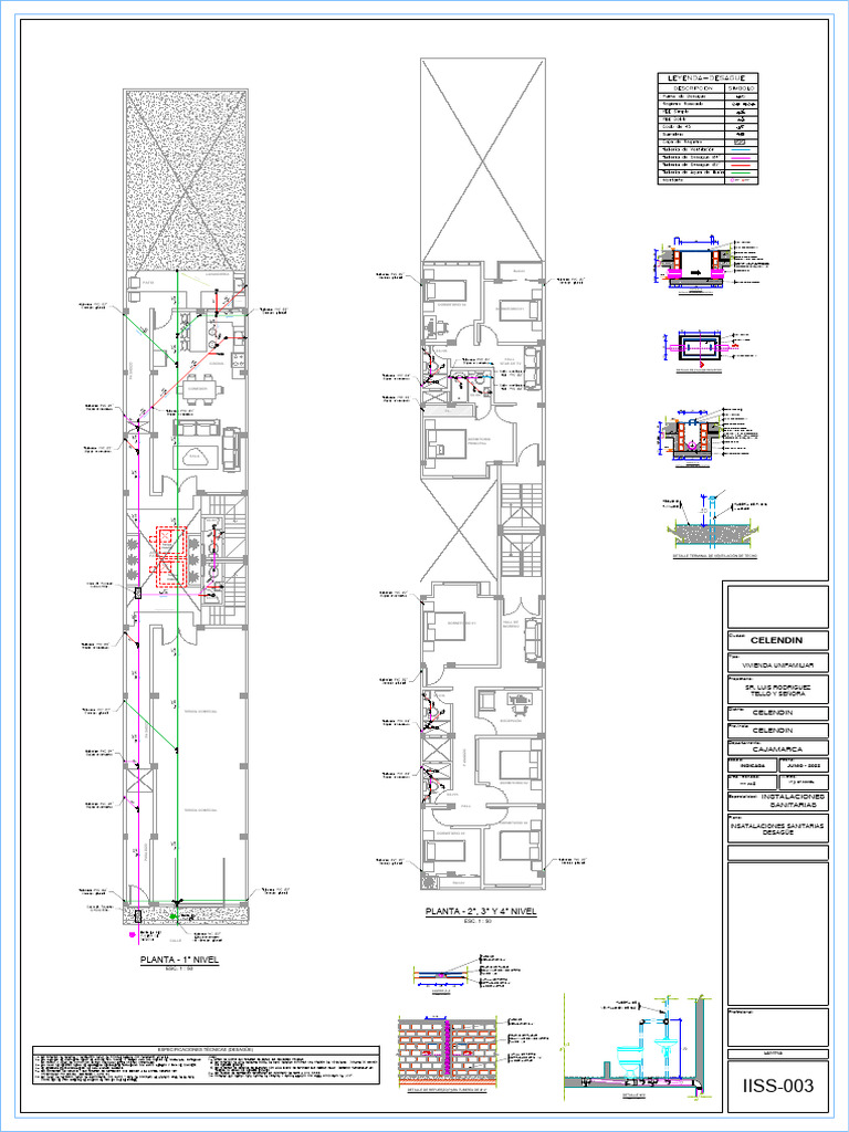 Instalaciones Sanitarias - Desague - Iiss-03 (A0) | Descargar gratis PDF | Ingeniería hidráulica ...