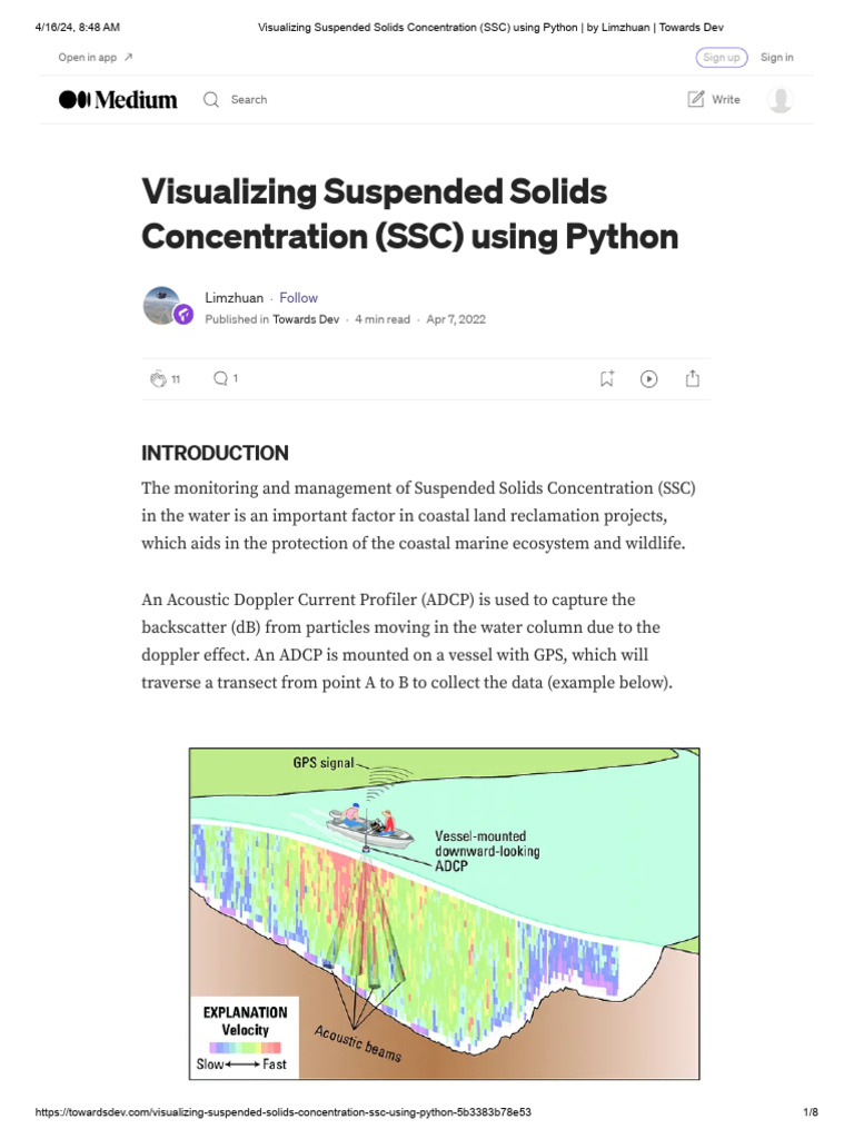 Visualizing Suspended Solids Concentration (SSC) Using Python - by ... Visualizing Suspended Solids Concentration (SSC) Using Python - by ...