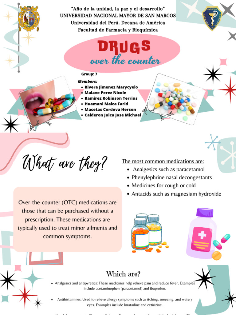 Overview of Over-the-Counter Medications | PDF | Over The Counter Drug ...