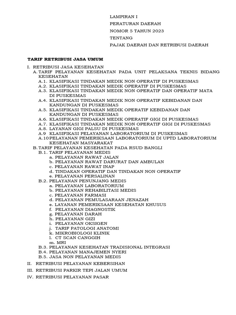 Lampiran Perda 5 TH 23 PDRD TTD Cap | PDF