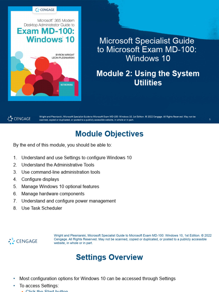 Win10 MD100 PPT Mod2 Final | PDF | Device Driver | Windows 10