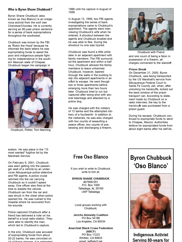 Chub Buck | PDF | Crimes | Crime & Violence