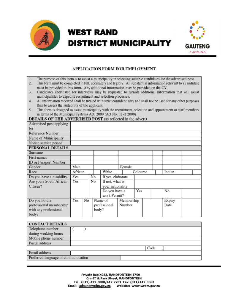 Application Form - WRDM 2022 | PDF | Recruitment | Justice