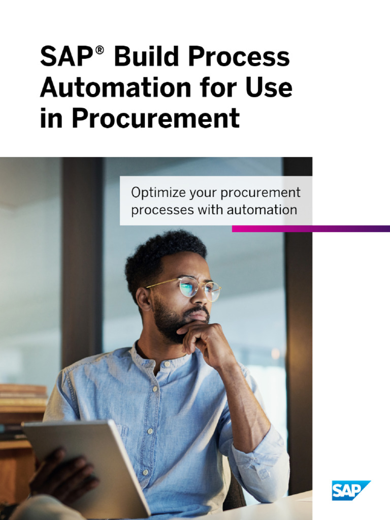 SAP Build Process Automation for Use in Procurement | PDF