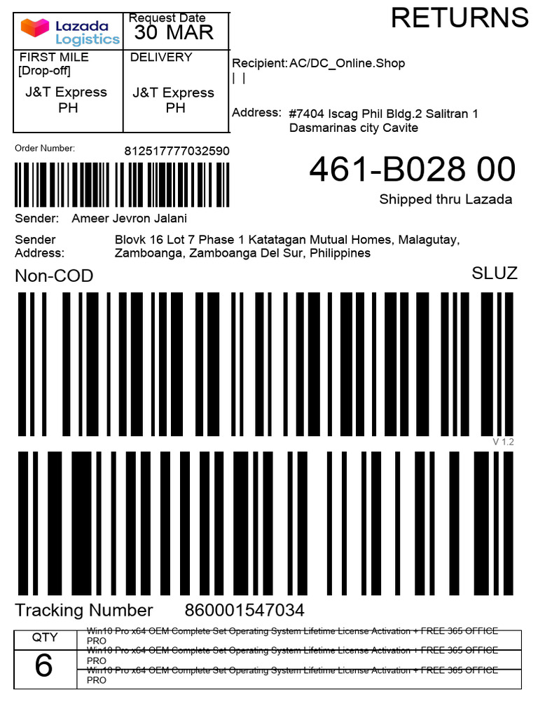 ReturnLabel 12 | PDF