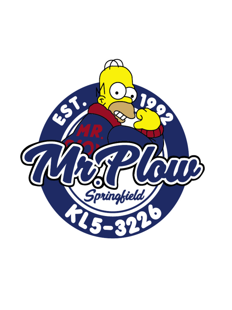 Homero Simpson Don Barredora Vector | PDF