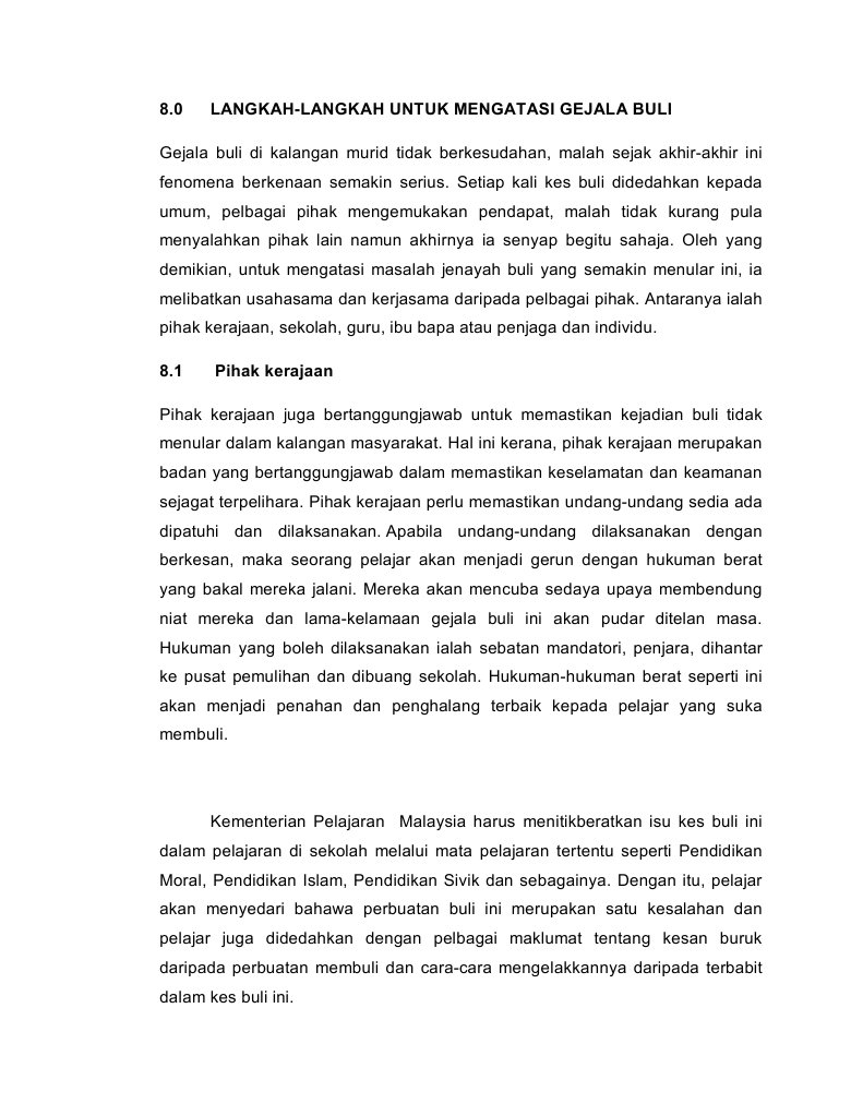 Langkah Atasi Buli | PDF