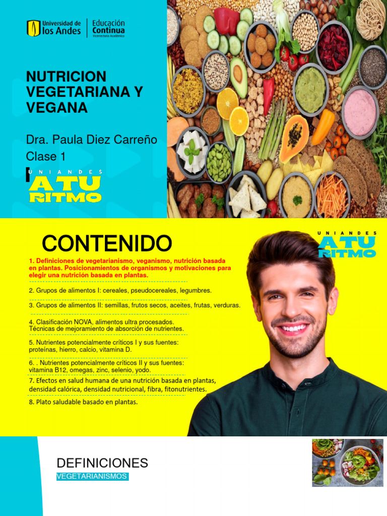 Nutrición Vegetariana y Vegana: Guía Completa | PDF | Veganismo ...