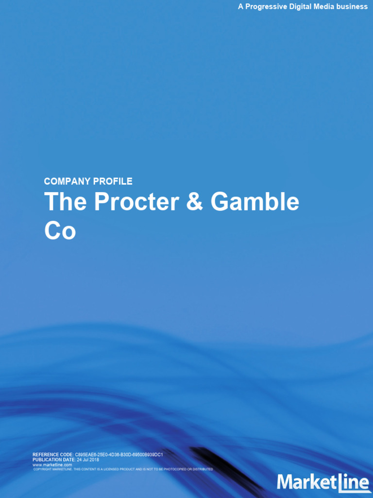 Procter Gamble | PDF | Procter & Gamble | Retail