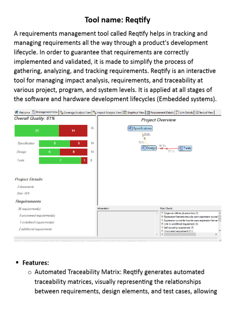 Reqtify | PDF | Engineering | Computer Science